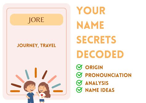 Jore Name Meaning And Pronunciation