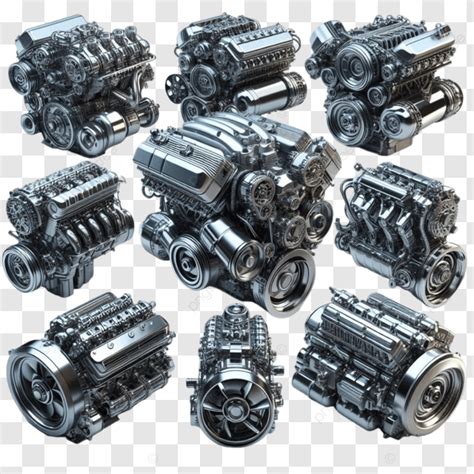 프리미엄 Psd 기계 경이로움은 자동차 엔진 구성 요소의 3d 렌더링을 격리했습니다 자동차 자동 기어 Png 일러스트 및