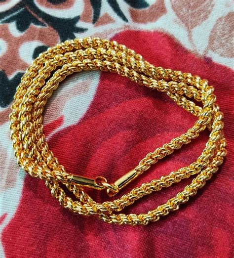Traditional Mugappu Thali Chain 24 Inch