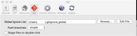 Does Sourcetree Provide Any Tool Or Screen For Editing Gitignore File