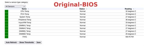 The Ipmi Does Not Display The Cpu Temperature On The X11ssh F Anymore Truenas Community