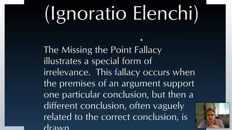 3a Fallacies In General Revelavnce And Weak Induction Youtube