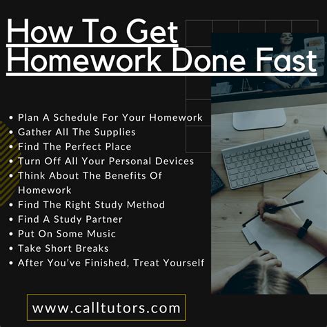 How To Get Homework Done Fast Rstatisticszone