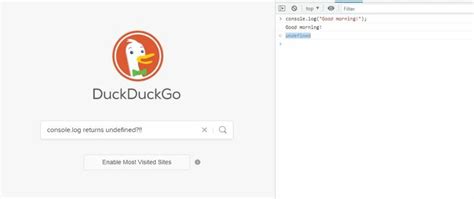 Why Consolelog Returns Undefined Dev Community