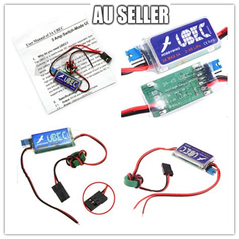 Hobbywing UBEC V V A Max A Switch Mode Low RF Noise BEC For RC Models EBay Australia