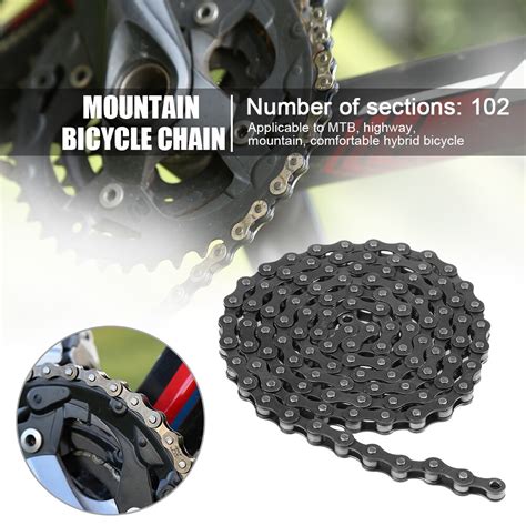 102 Link Bicycle Chain Mtb Mountain Bike Electric Grandado 102 Link Bicycle Chain Mtb Mountain Bike Electric Grandado
