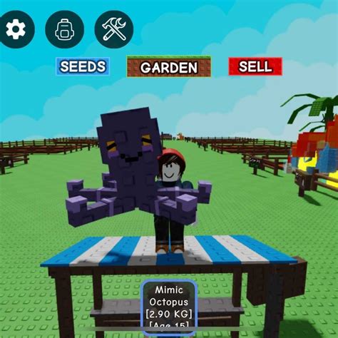 Mimic Octopus Grow A Garden Gag