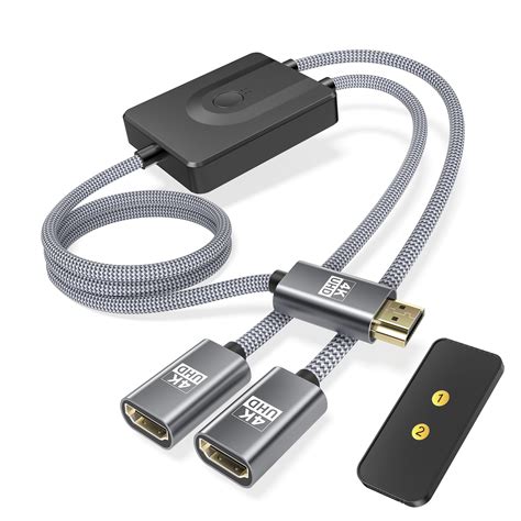 Elebase HDMI Switch In Out With Remote Control FT Not A Splitter K Hz Bidirectional