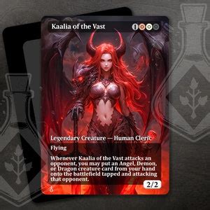 Kaalia Of The Vast Amazing Alternate Full Custom Art Anime Waifu