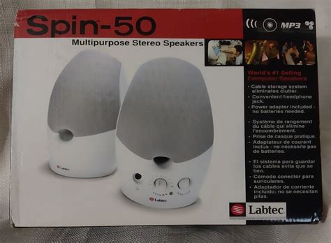 Pc Labtec Multipurpose Stereo Speakers