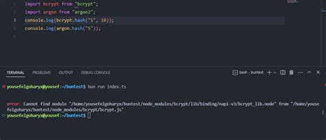 Hashing Packages Dont Work Argon2 Bcrypt · Issue 2550 · Oven Sh