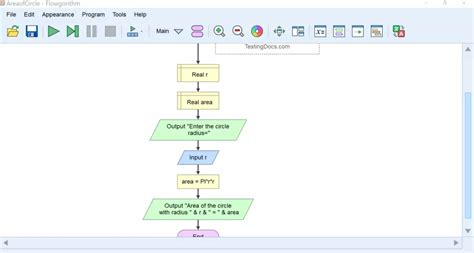 Algorithm To Find The Area Of A Circle Testingdocs