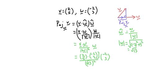 Solved Decompose V Into Two Vectors V1 And V2 Where V1 Is Parallel