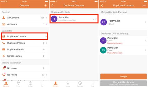 How To Find Merge And Delete Duplicate Contacts On Iphone