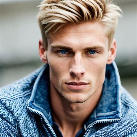 Men With Blonde Hair And Blue Eyes
