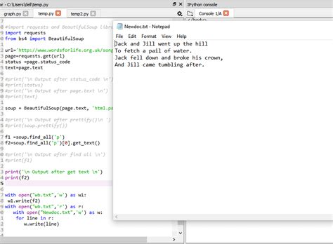 Web Scrapping Using Python In Data Science Example Program 1
