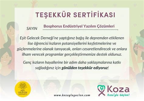 8 Mart Dünya Kadınlar Günü Kapsamında Yaptığımız Bağış Ile Eşit Gelecek Derneğinin Genç Kızları