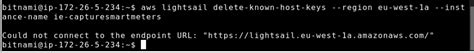 lightsail instance refused to connect aws re post