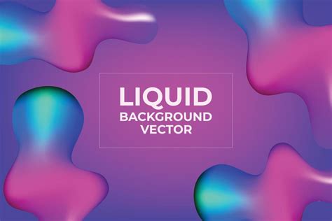 Trendy Fluid Gradient Background Colorful Abstract Liquid 3d Shapes Futuristic Design