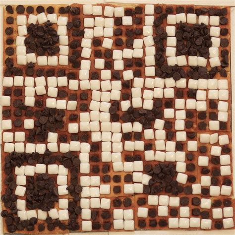 Successful Waffle Qr Yes Its Really A Waffle Coding Code Art Qr Code