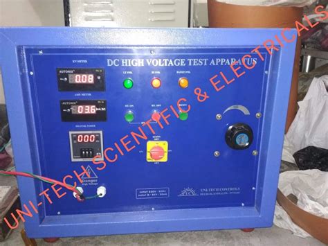 Single Phase 220v Ac 50hz Led Dc High Voltage Tester For Insulation