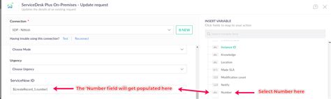 Servicedesk Plus On Premise Integrate With Servicenow Using Zoho Flow