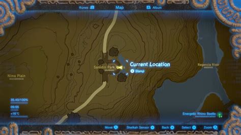 Breath Of The Wild All Memory Locations Gamepur