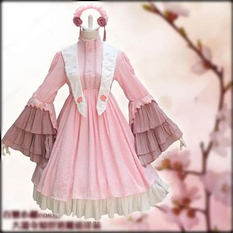 카와이 애니메이션 카드 캡쳐 사쿠라 다이도 우지 토모 요 코스프레 의상 로리타 드레스 다이도 우지 토모 요 가발 할로윈 코스프레