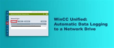 Wincc Unified Automatic Data Logging To A Network Drive Dmc Inc