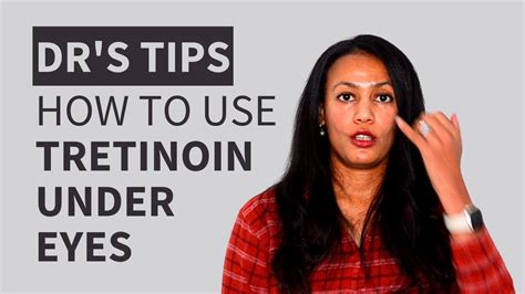 Can You Use Tretinoin Under Eyes Heres How To Use It Safely Youtube