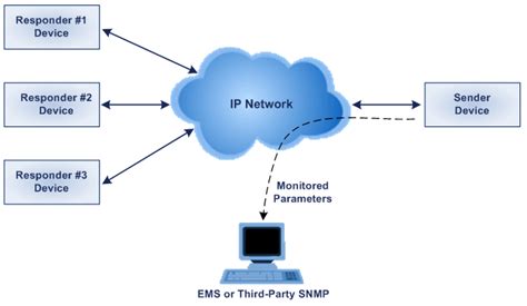 Network Monitoring Probing Two Devices