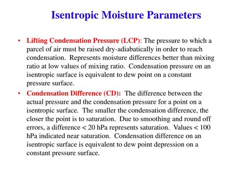 Ppt Isentropic Analysis Powerpoint Presentation Free Download Id 238698