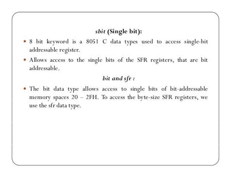 Embedded Development Embedded C Programming Based On 8051 Microcontroller