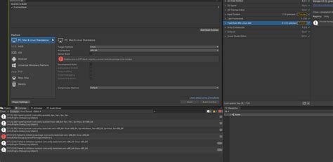 Cannot Build For Linux Il2cpp Using Unity 202020b1 On Win 10 Unity
