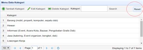 Tombol Reset Data Pada Datagrid Jeasyui From Button