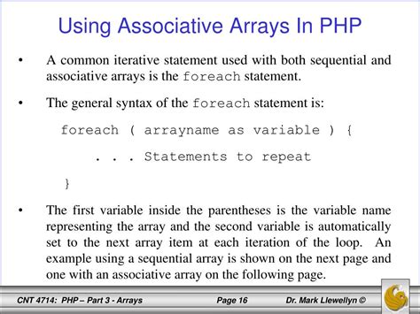 Ppt Cnt 4714 Enterprise Computing Spring 2012 Introduction To Php