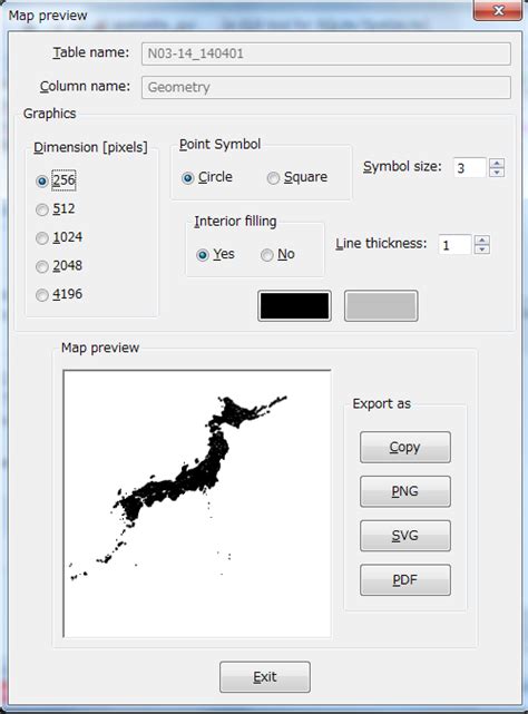 地図とかの空間情報をsqliteに格納するspatialiteを使用してみる Python Qiita