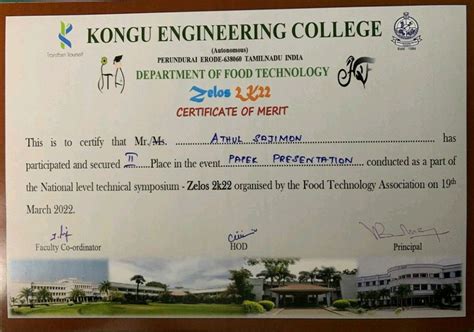 Athul Sajimon On Linkedin Dear Connections I Am Happy To Inform You That We Got 2nd Prize In