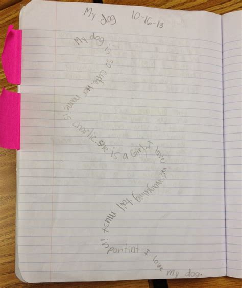 Writing Workshop In Nd Grade Cycle Writer S Notebook