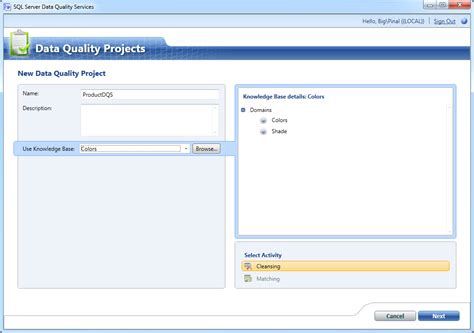Sql Server Step By Step Guide To Beginning Data Quality Services In