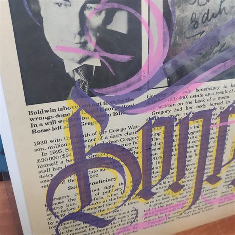 Benefit Original Calligraphy Print By Douglas Ethan Southstreetartmart