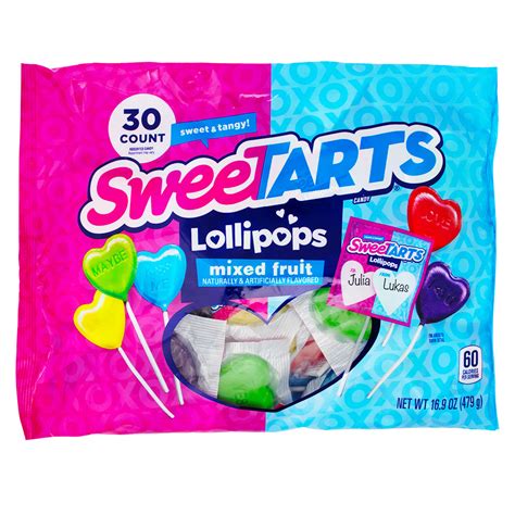 Sweetarts Lollipops 30ct 168oz Candy Funhouse Us