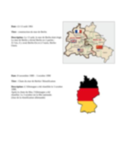 SOLUTION Chronologie Des V Nement En Allemagne De La Fin De La Seconde