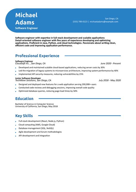 20 Computer Science Resume Examples And Templates For 2025