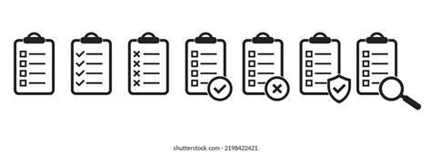 Tick And Cross On Note Icon Images Stock Photos Vectors Shutterstock