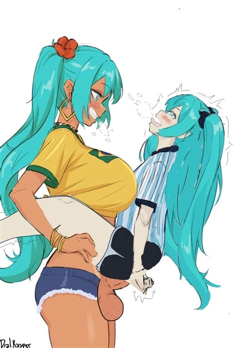 Rule 34 1futa 1girls Argentina Argentinian Miku Brazil Brazilian