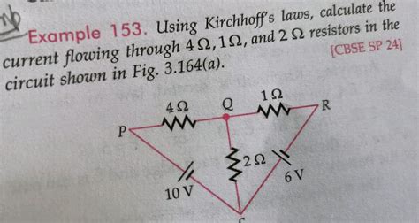 Example 153 Using Kirchhoffs Laws Calculate StudyX