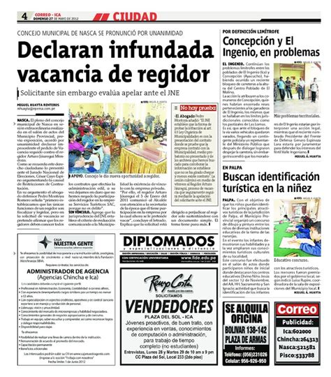 Grupo Iniciativa Anticorrupcion Ilo Declaran Infundada Vacancia De