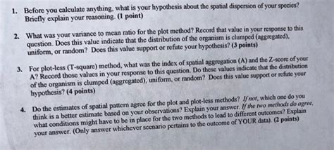 Data Analysis For The Plotless T Square Method Chegg Com