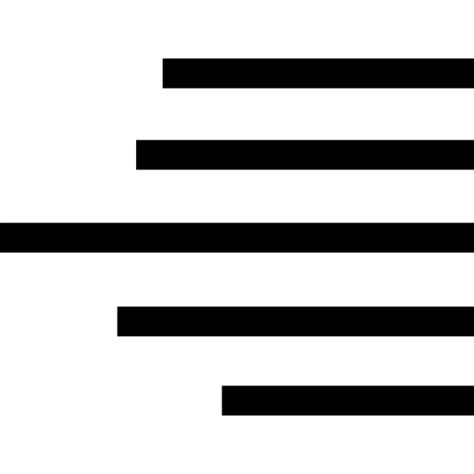 Right Alignment Icon